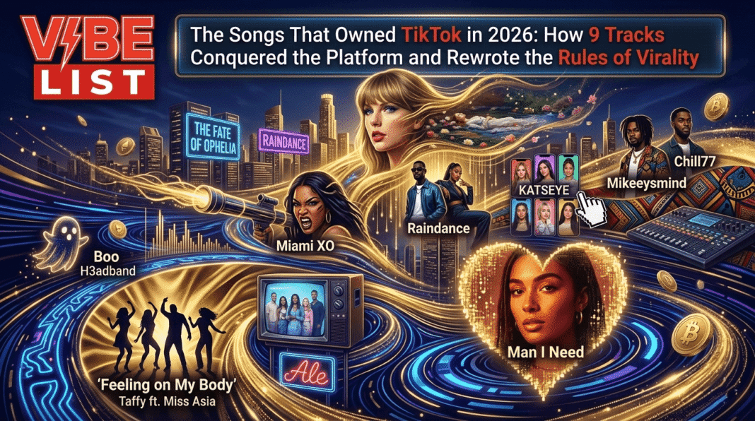 The 9 Viral Songs That Owned TikTok in 2026 | Vibe List