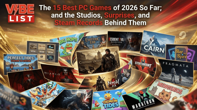 15 Best PC Games of 2026 So Far, Ranked | Vibe List